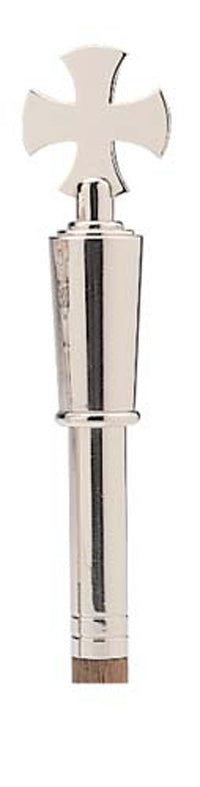 Verger's Wand - Cross On Tapered Stem (Silver Plated) – Kevin Mayhew